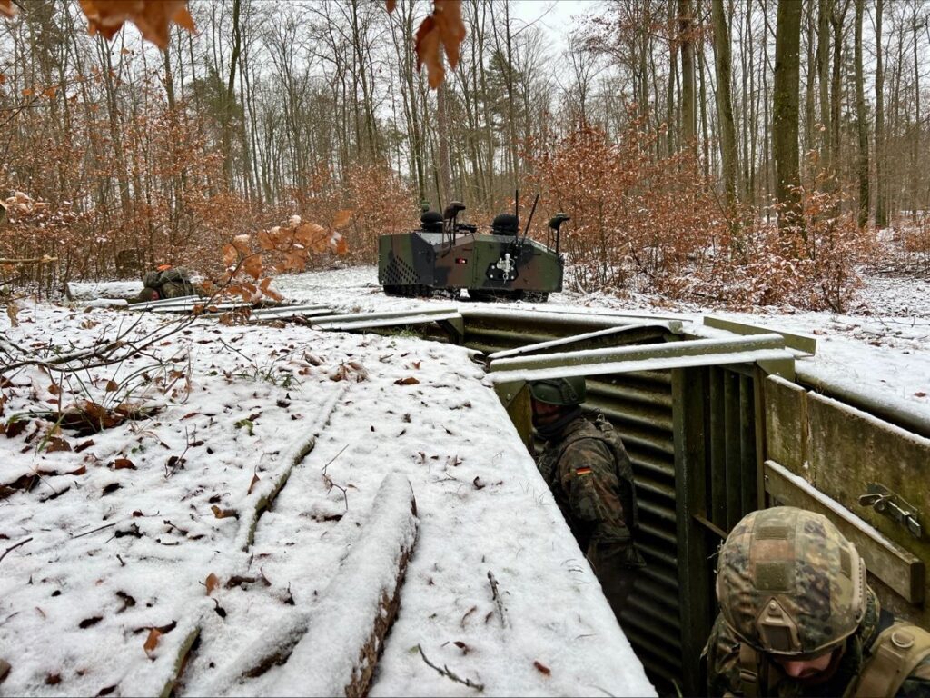 German Army Deploys ARX Landsysteme GEREON Unmanned Ground Vehicles ...