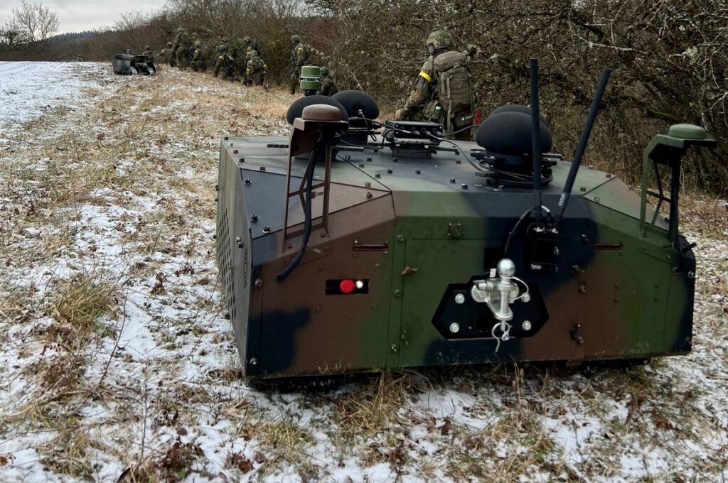 German Army Deploys ARX Landsysteme GEREON Unmanned Ground Vehicles ...