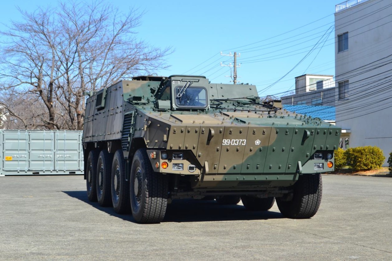 Japan Ground Self-Defense Force To Order New Wheeled Combat Vehicles In ...