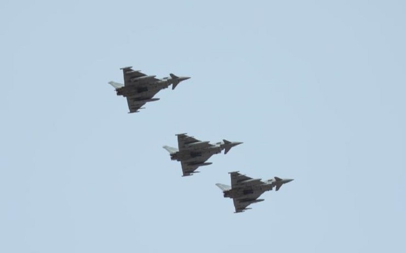 Royal Air Force Redeploy Eurofighter Typhoon Fighter Jets To Finland ...