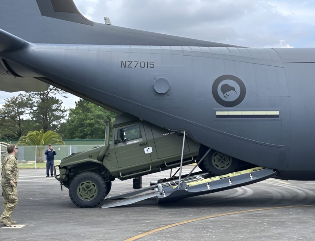 New Zealand Defence Force Receives First URO VAMTAC ST5 Prototype ...