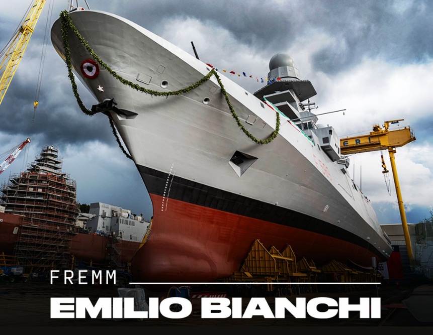 Italian Navy Takes Delivery of Final FREMM Multipurpose Frigate Emilio ...