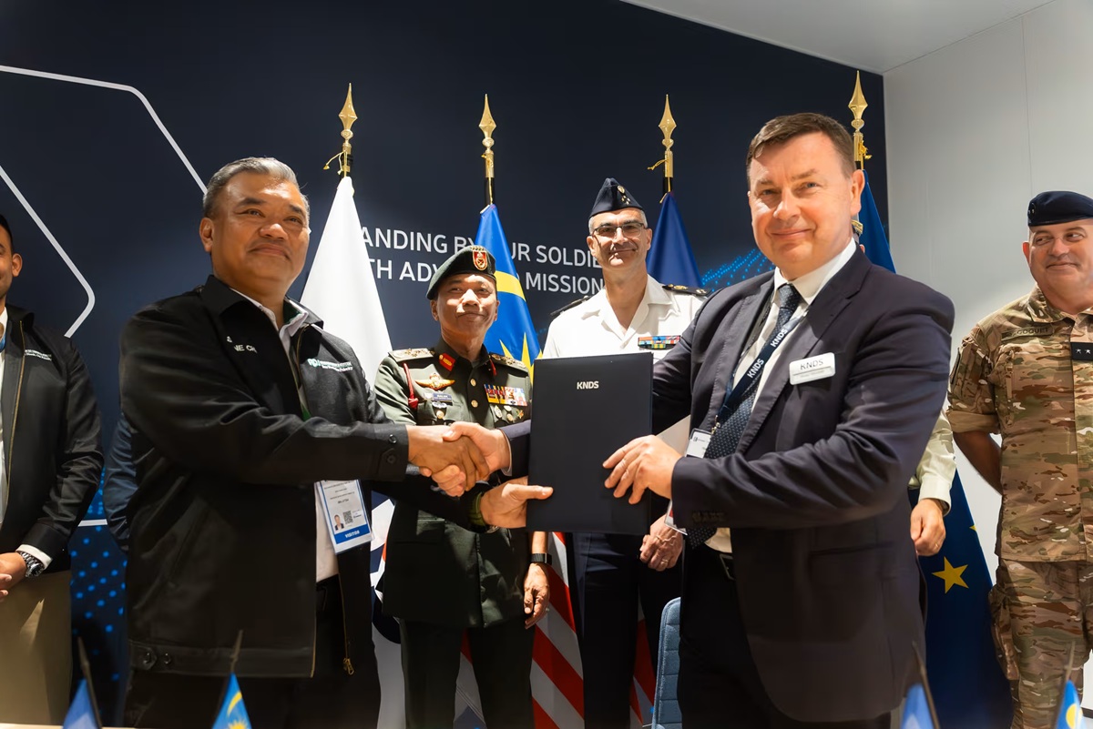 KNDS Secures Malaysian Order for 18 CAESAR Wheeled Self-propelled ...